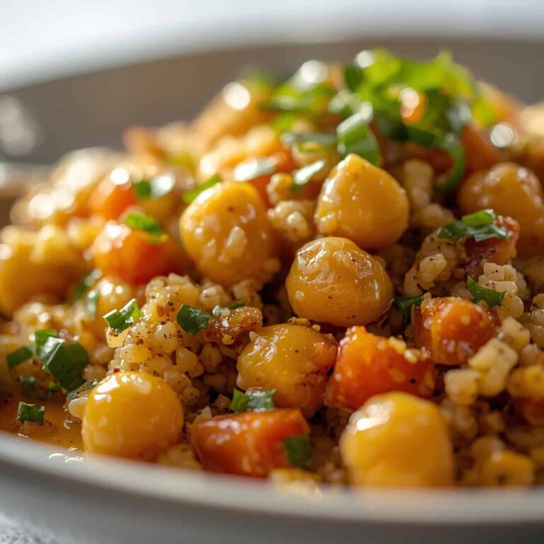 Daniel Fast Curry Quinoa Chickpea Salad