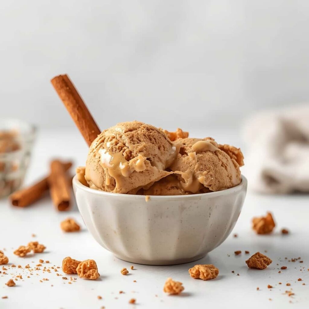 Cinnamon Crunch Dulce de Leche Ice Cream