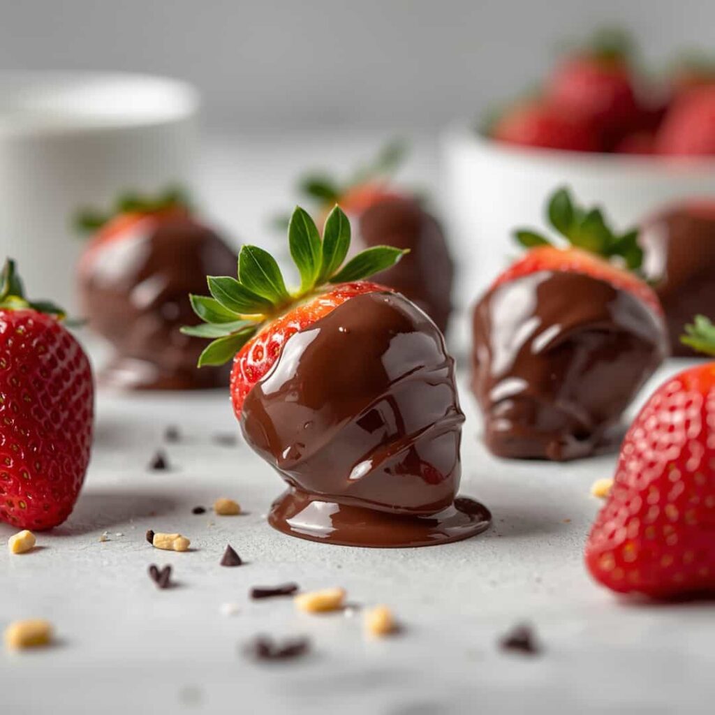 Decadent Chocolate-Covered Strawberries